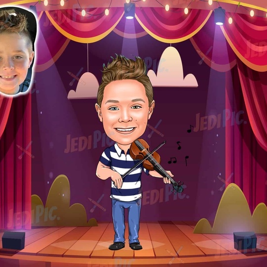 Personalized Custom Cartoon Character from Your Photo - Custom Digital ...