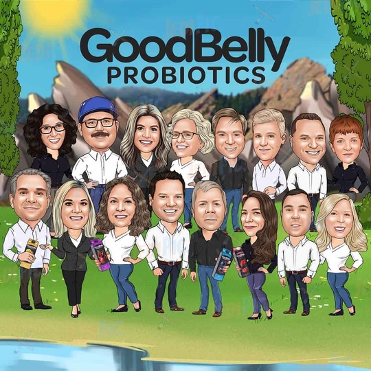 Custom Full Body Group Caricature - Personalized Digital Artwork | JediPic